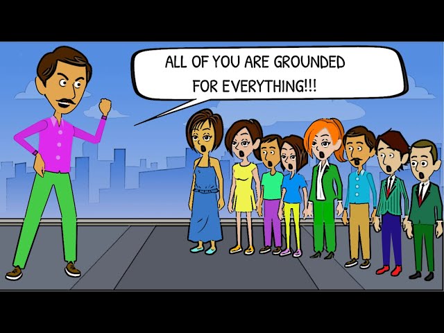 You Are Grounded Grounded Grounded Caillou GoAnimate Comic Studio