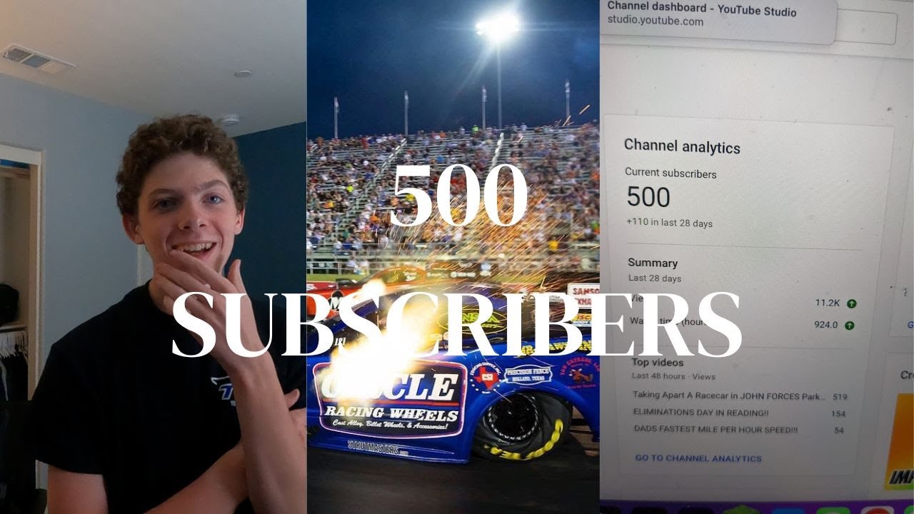 Thank You for 500 Subscribers!! - YouTube