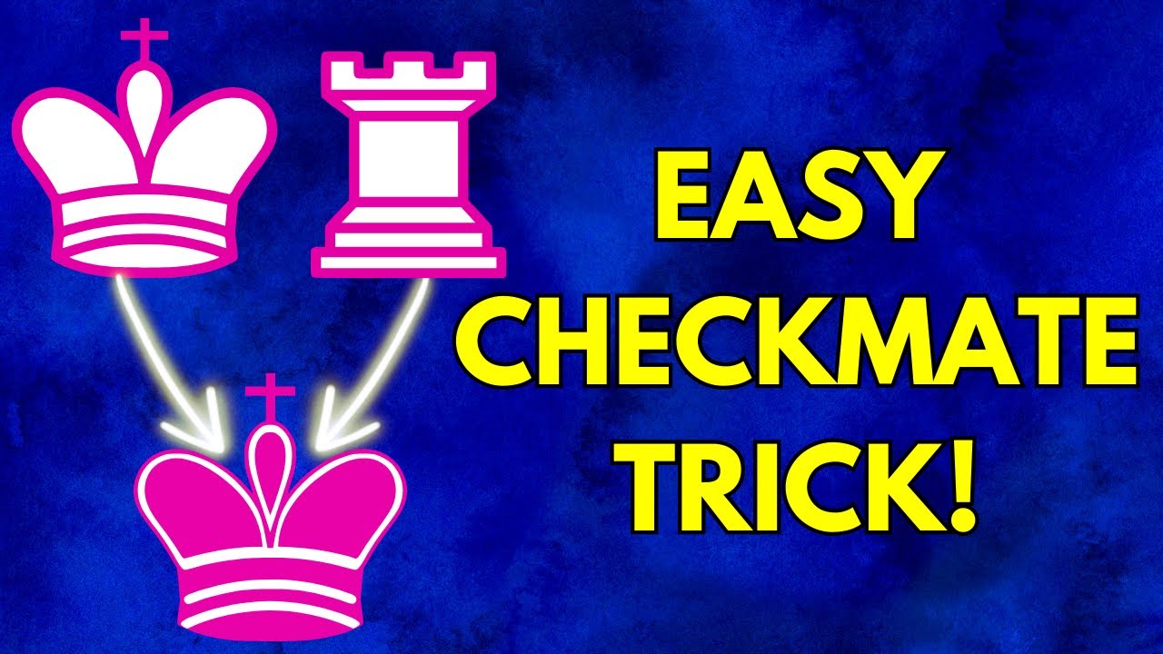 How to Checkmate with Rook and a King? Learn the Fastest Way! Chess ...