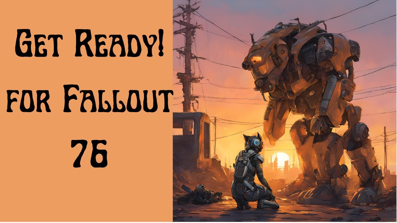 Fallout from the beginning! Fallout 76. Episode No3 Lets go Camping ...