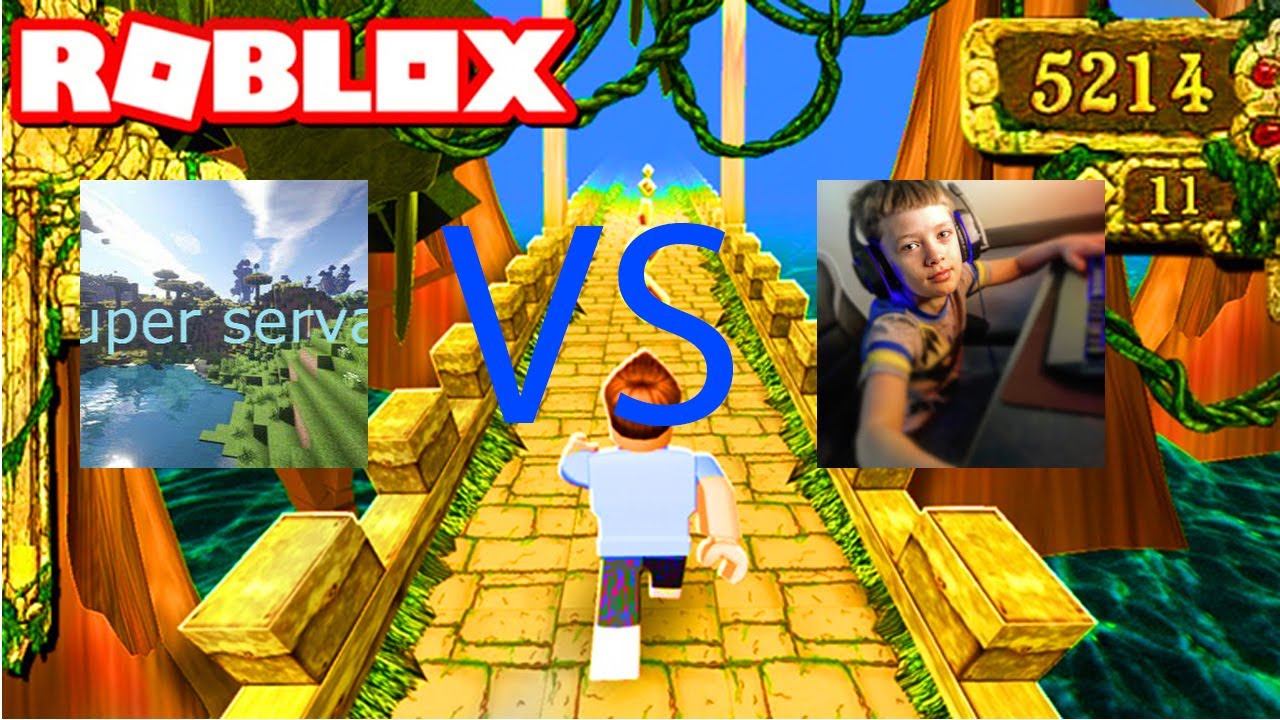 Me VS Andre the goat (Roblox temple run obby) - YouTube