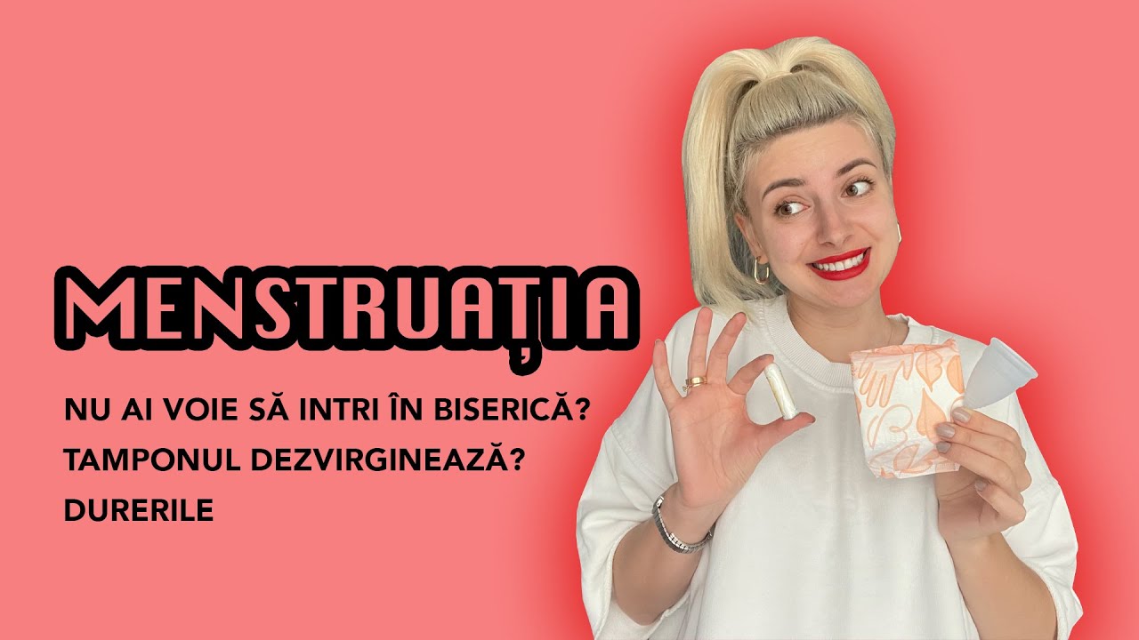 Menstruatia | Mituri despre menstruatie - YouTube