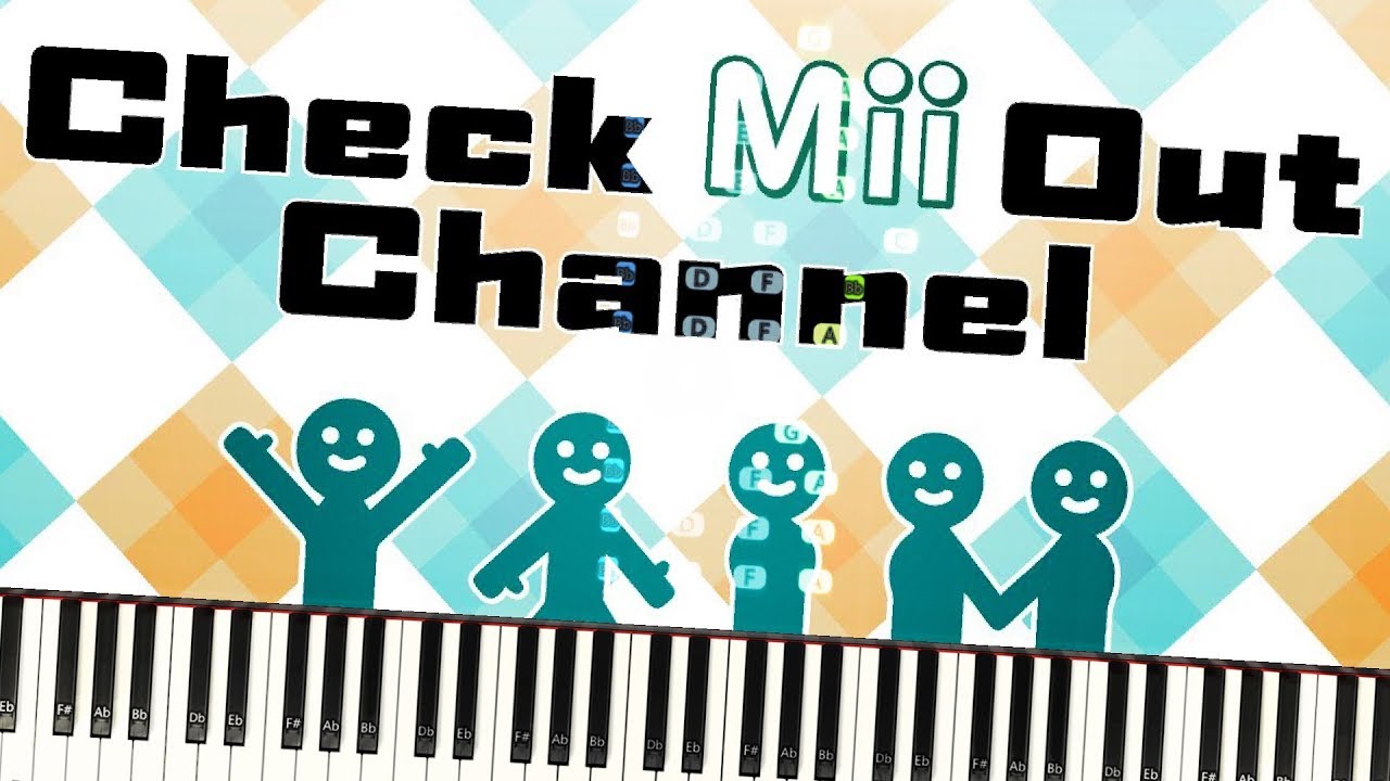 Check Mii Out Channel - Contest Theme Piano Tutorial Synthesia - YouTube