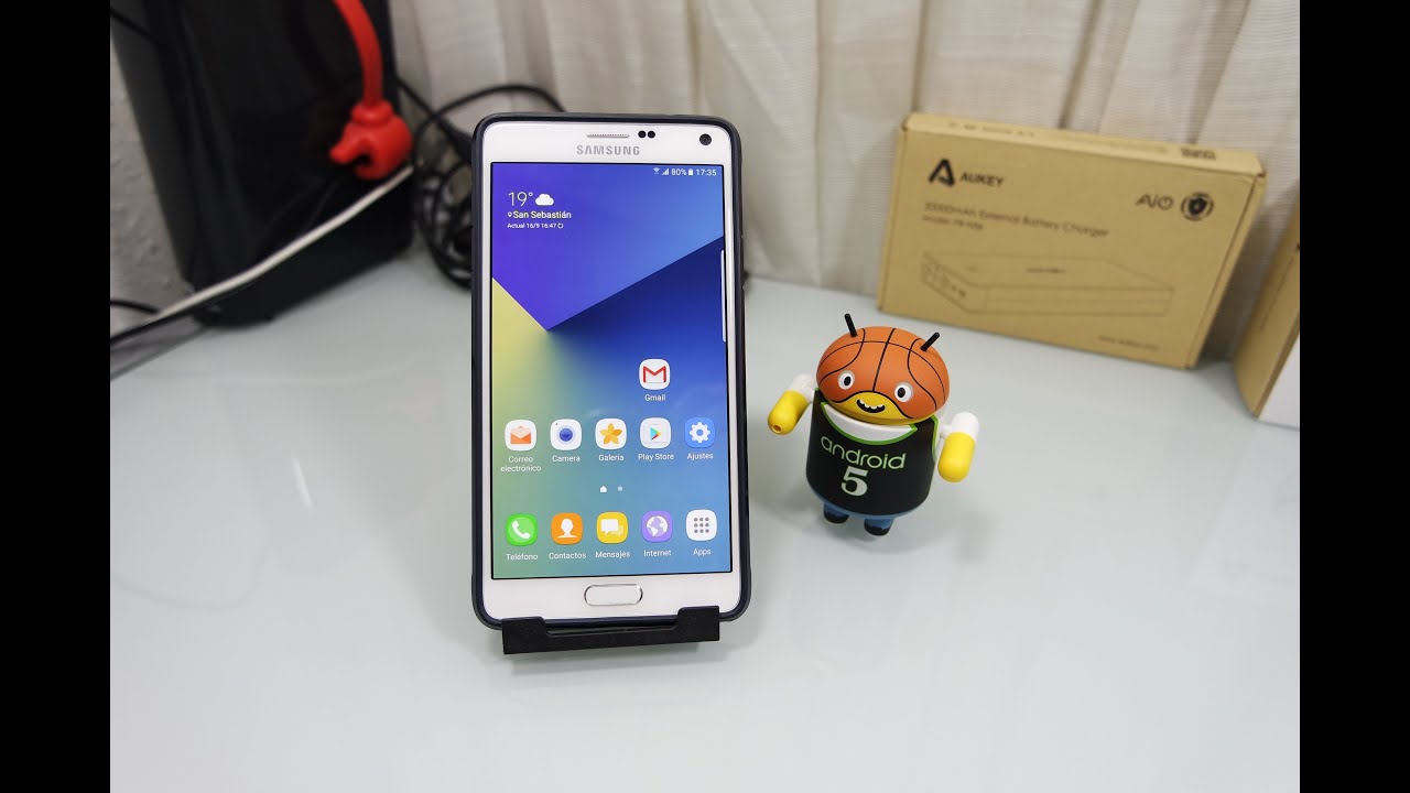 ¡Nueva! ROM Norma Full Note 7 para el Galaxy Note 4 - YouTube