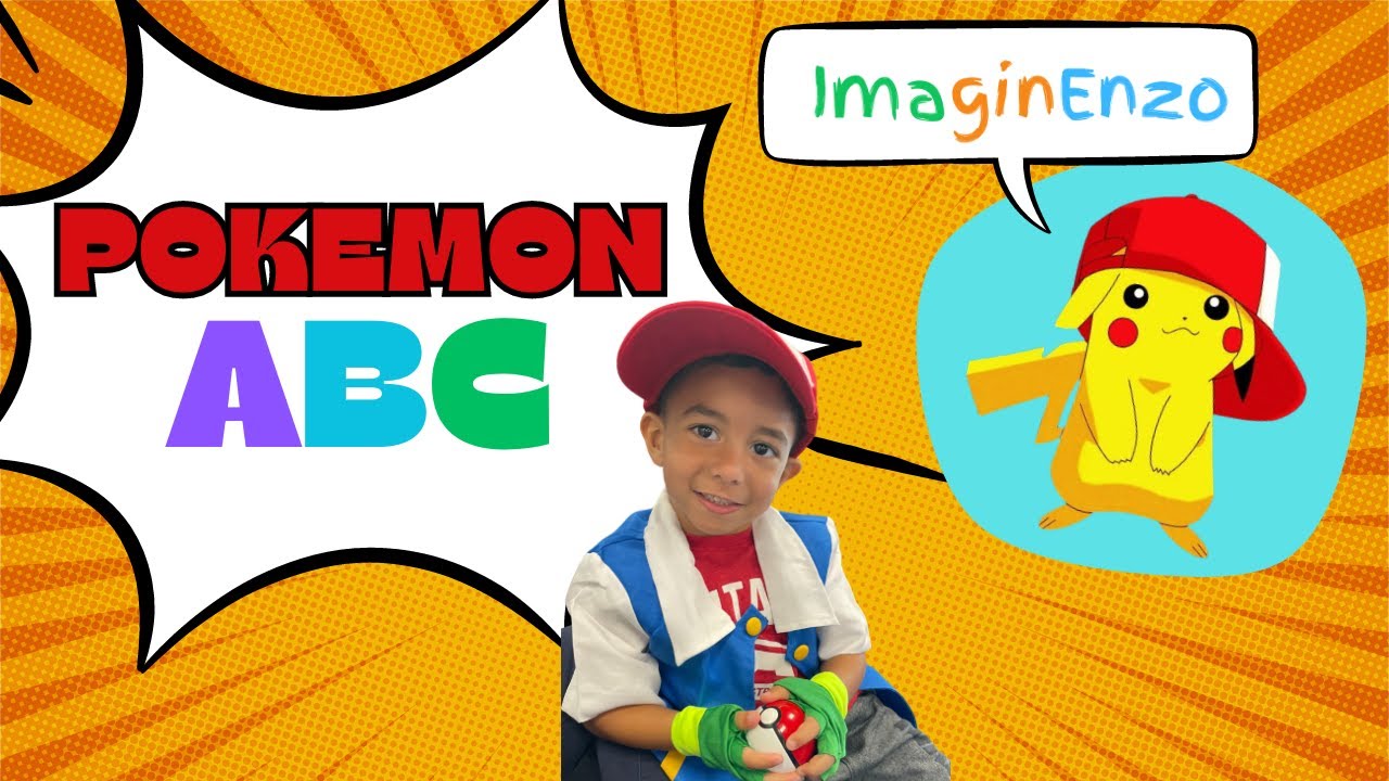 Pokemon ABC ! Learn the alphabet with your favorite Pokemon's ...