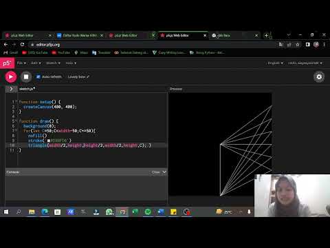 Membuat Pettern 2D dengan p5js| Grafika Komputer - YouTube