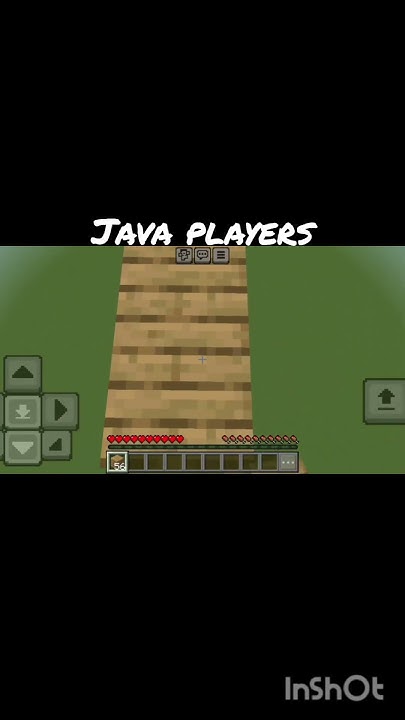 bedrock players vs Java players bridging #memes #minecraft - YouTube