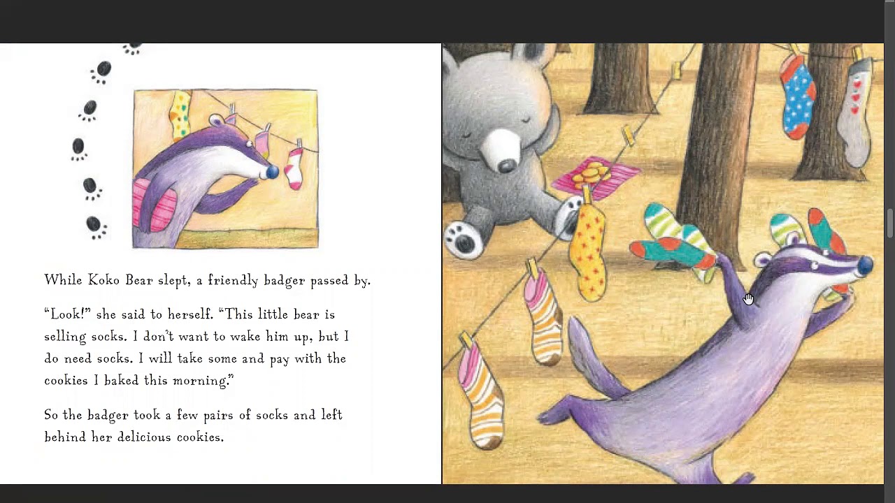 Little Koko Bear and His Socks by Qiusheng Zhang, illustrated by Kaiyun ...