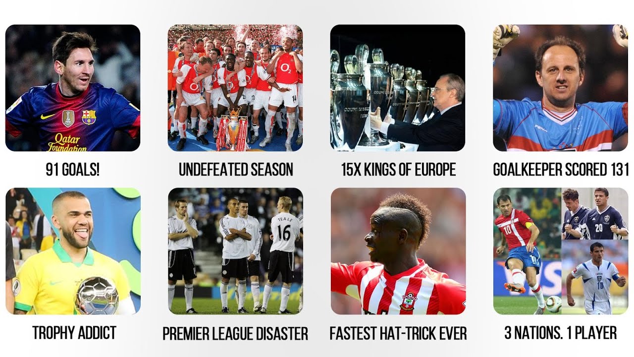 Every Unbreakable Football Record Explained in 13 Minutes! - YouTube