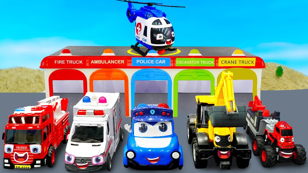 We Are the Super Rescue Team | Rescue Car Story | Dinky TV - YouTube