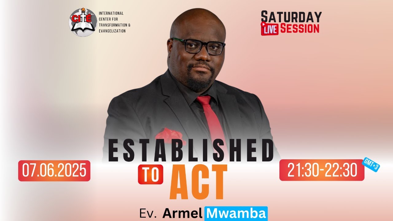 🔴[LIVE]Établi pour Agir || Év Armel MWAMBA - YouTube