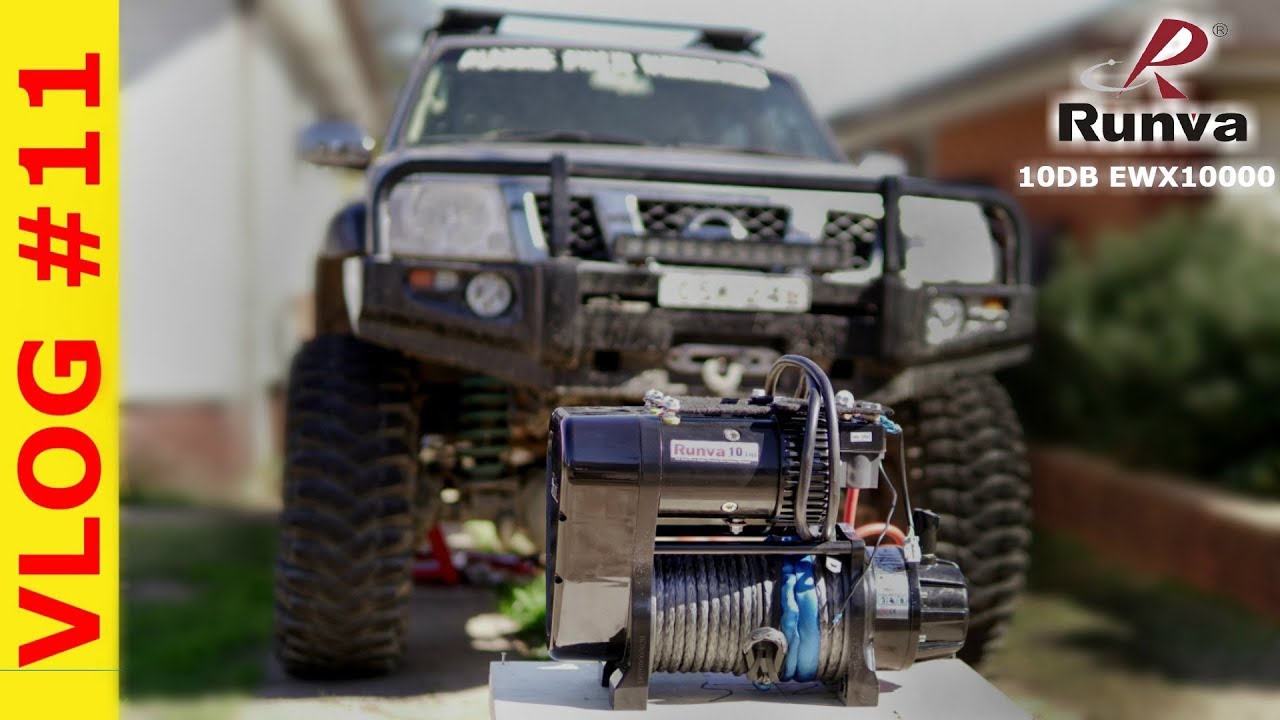 Unboxing Runva 10DB EWS10000 Twin Motor Competition Winch - YouTube