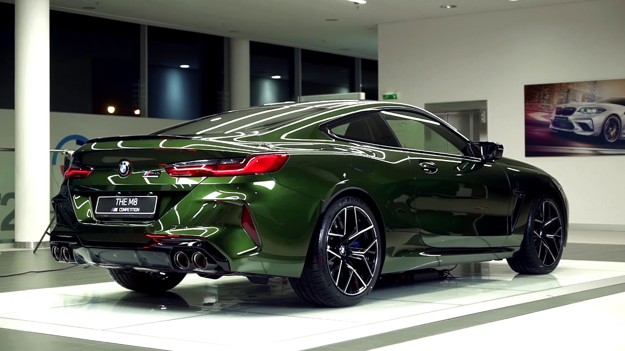 BMW M8 Competition (Verde Ermes) - YouTube