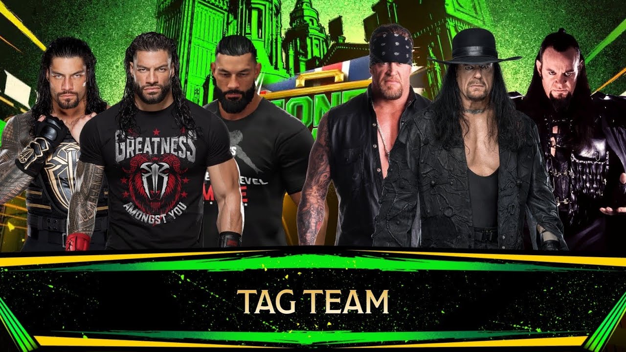 3 Undertaker vs 3 Roman Reigns wwe2k24 @gam2.0 - YouTube