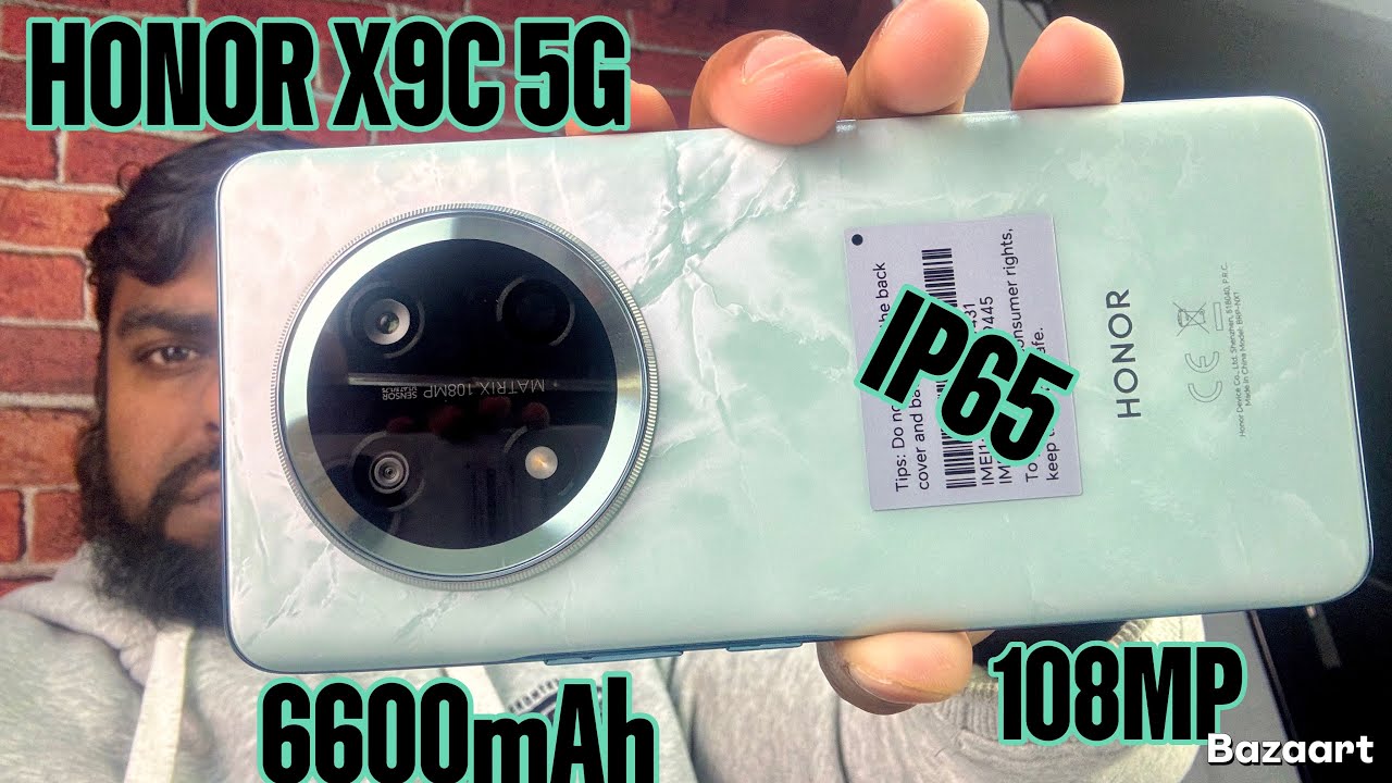 Honor X9C 5G Unboxing & First Impression 24/256GB jade cyan color 😳 ...