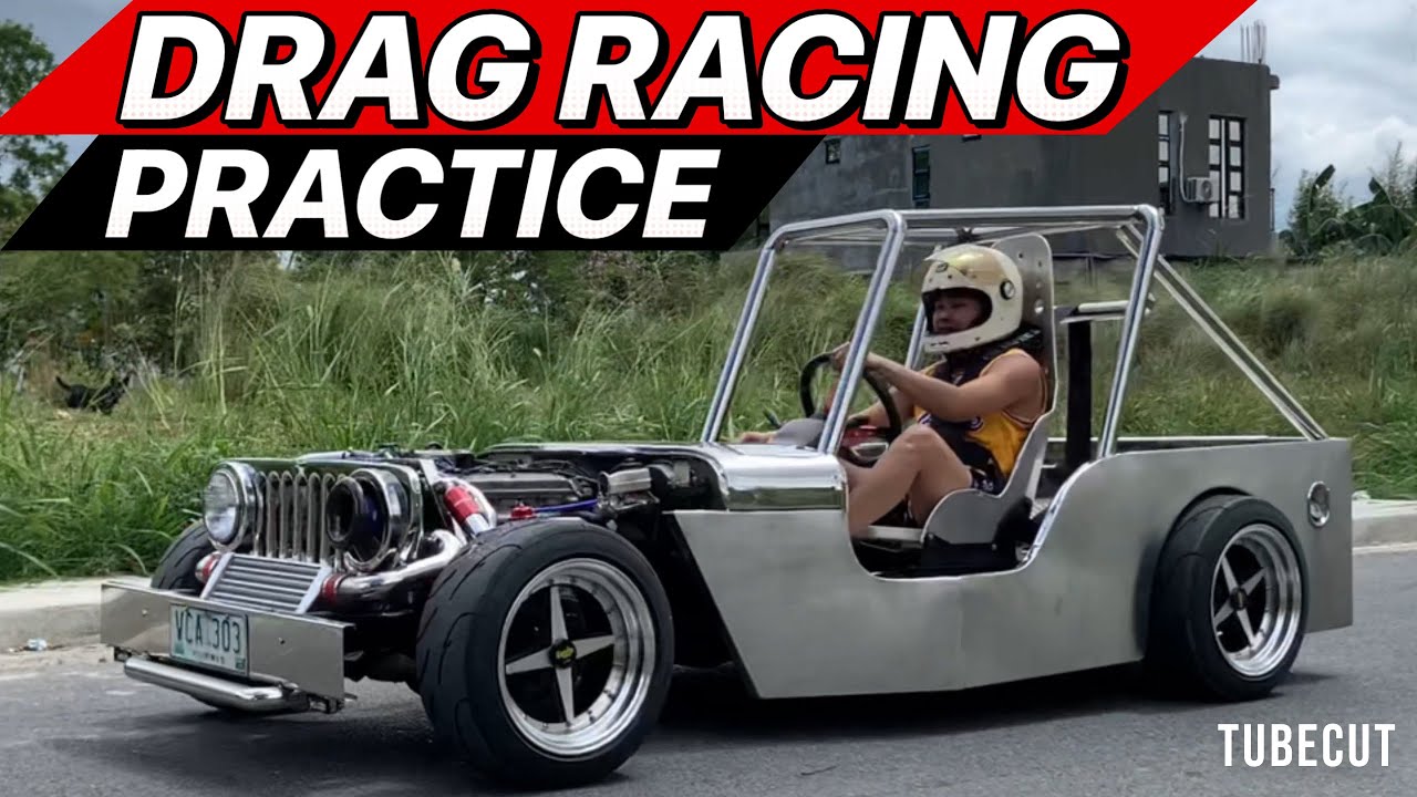 DRAG RACING TAKE-OFF PRACTICE | 4EFTE OTJ TAMIYA - YouTube