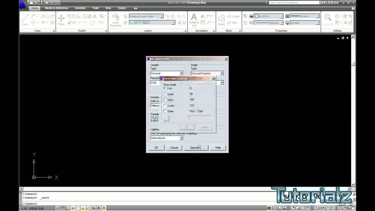 How to setting Format unit in Autocad sub indonesia - YouTube