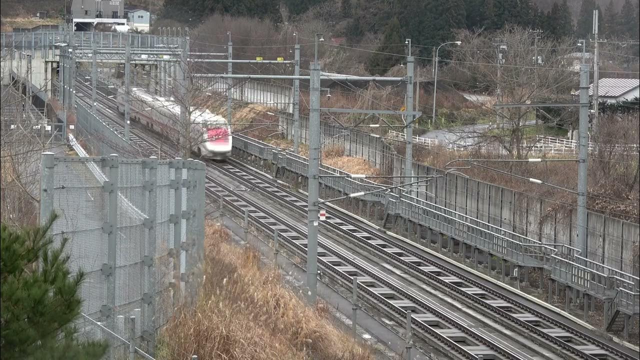 「East i」東北新幹線E926形本線検測通過 2022.12.24 二戸～八戸 - YouTube