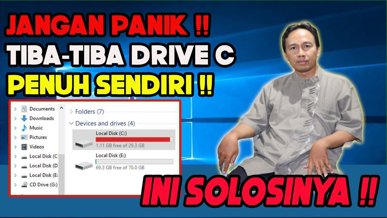CARA MENGATASI DRIVE C PENUH DI WINDOWS 10 - cara mengatasi drive c ...