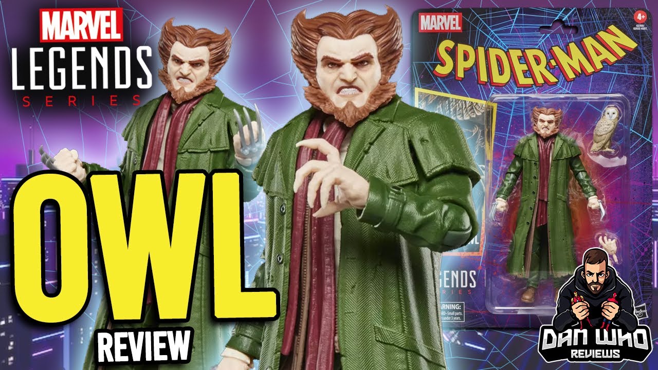 Marvel Legends Owl (Spider-Man Wave 2025) Review - YouTube