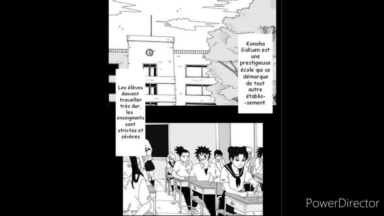 Konoha high school chapitre 1 fr - YouTube