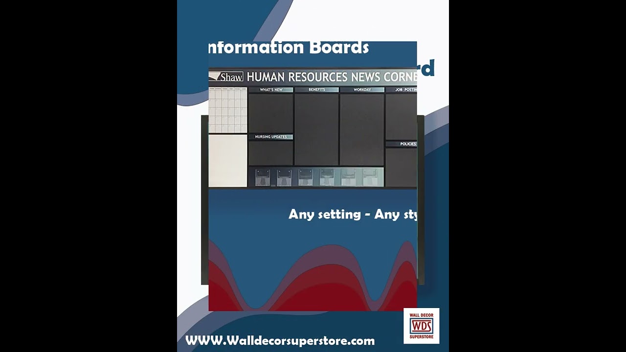 Custom Information Boards - Any Size - Any Combination Elements ...