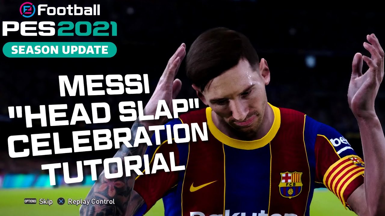PES 2021 How to do the iconic Messi Celebration - YouTube