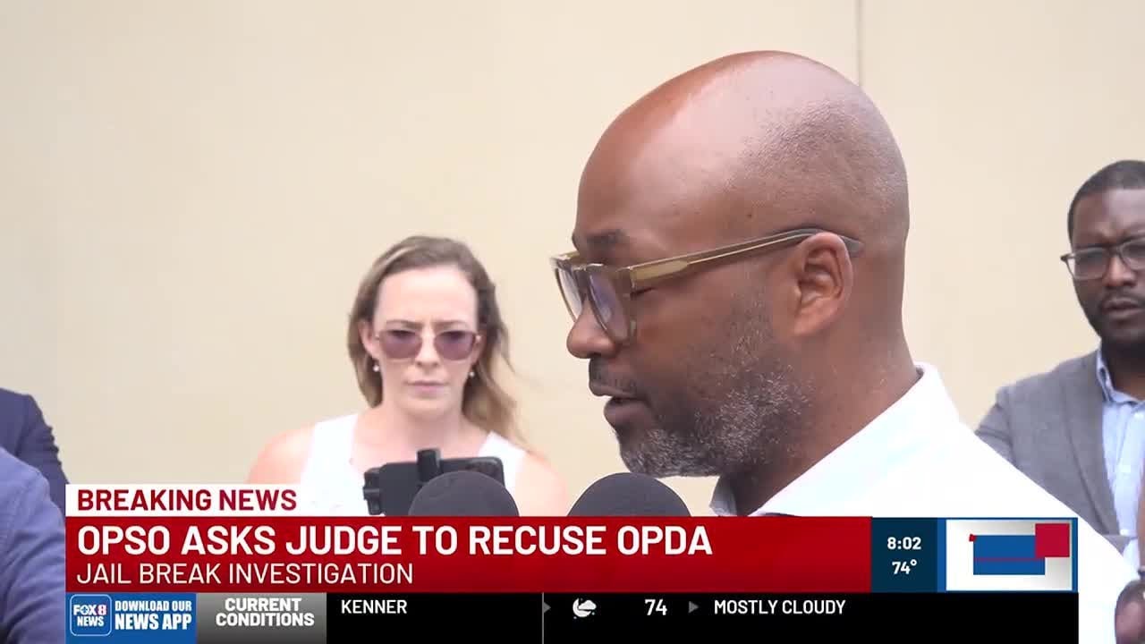 Orleans sheriff asks judge to recuse D.A. Jason Williams - YouTube