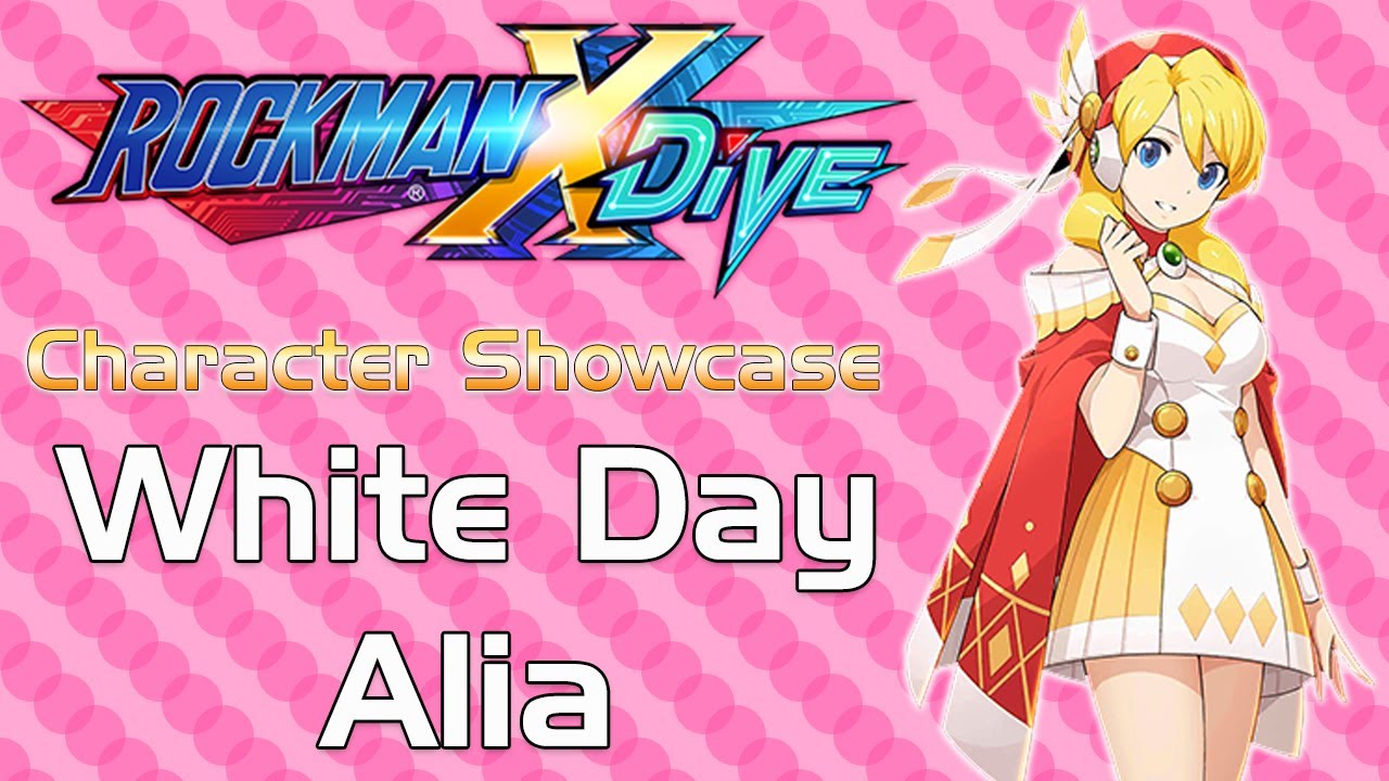 Mega Man X DiVE - White Day Alia Showcase: Gameplay, Skills, Art, & 3D ...
