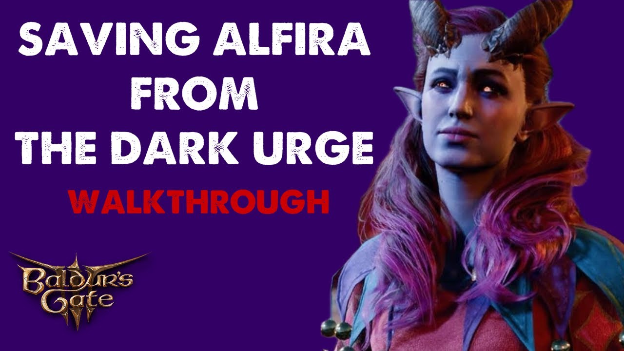 Saving Alfira from the dark urge in Baldur’s Gate 3 #bg3 #gameplay ...