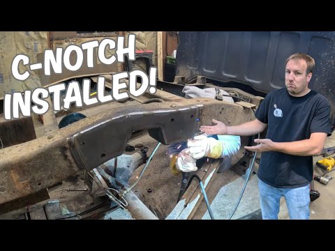C10 C-Notch Install - YouTube