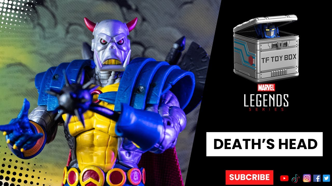 Un crossover Transformers caché - Marvel Legends Death's Head - SDCC ...
