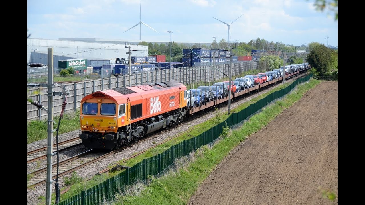 WCML Trains 2019 DIRFT, 7th May 'Eight Locos In Eighty!' - YouTube