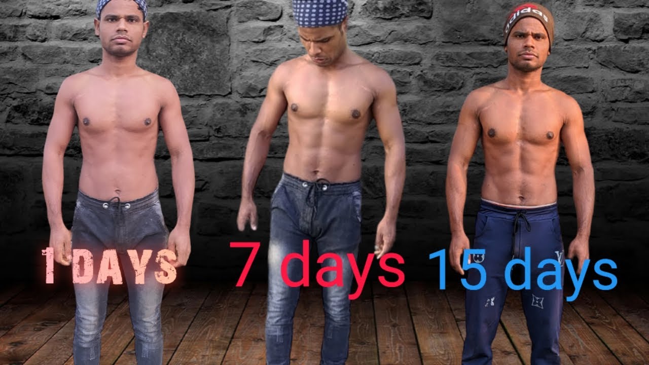 30 Days Transformation journey | 30 Days Natural Body Transformation ...