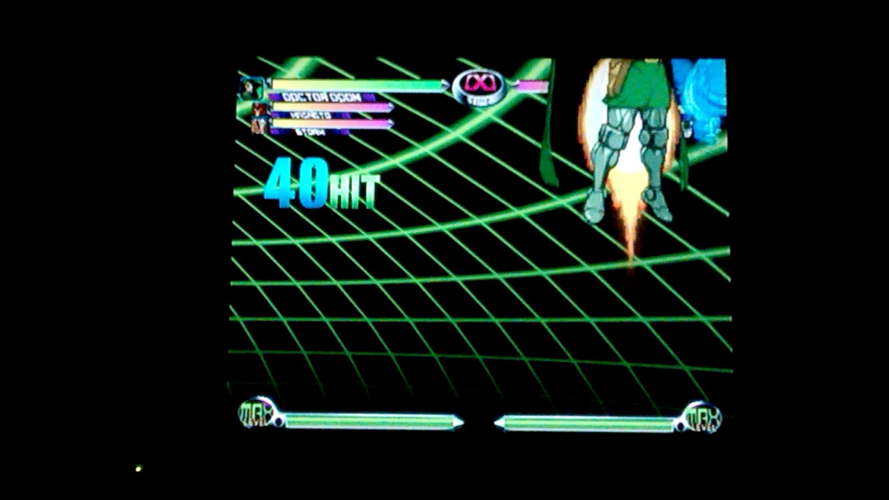 MvC2 - Doctor Doom Infinite (corner) - YouTube