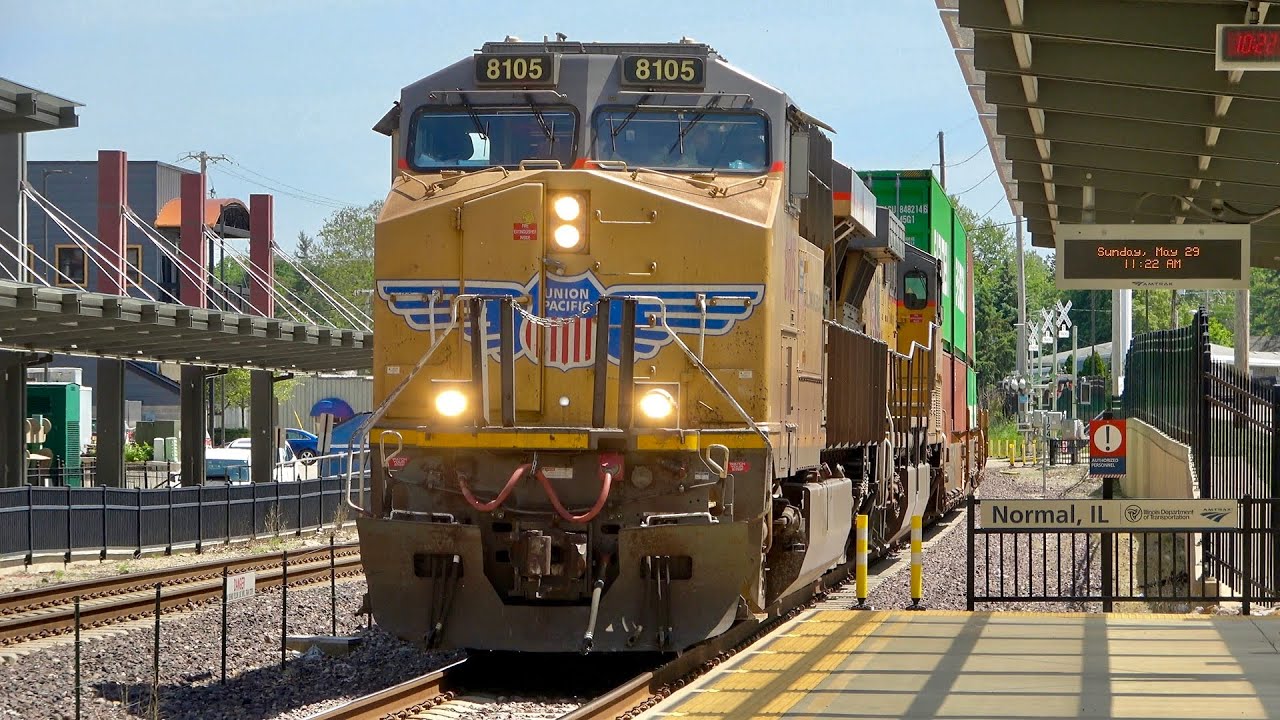 (4K) UP IG4SIB 29 in Bloomington, IL 5-29-22 - YouTube