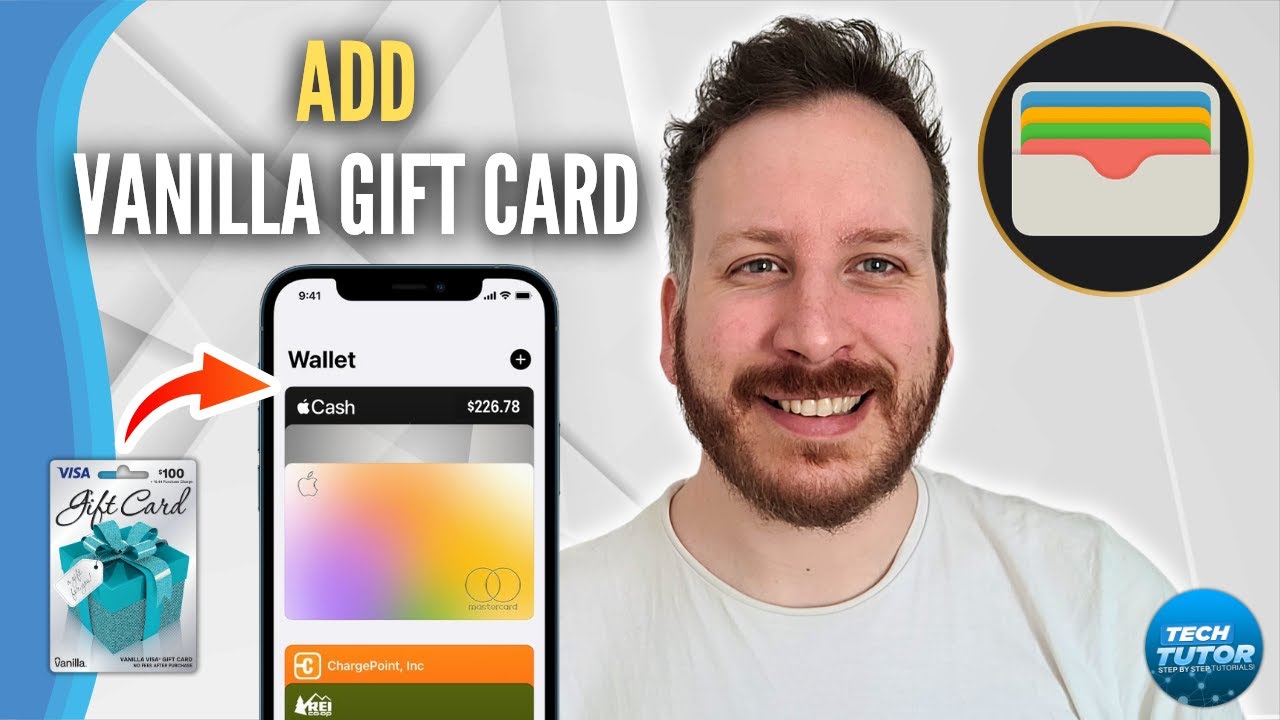 How To Add Vanilla Visa Gift Card To Apple Wallet - YouTube