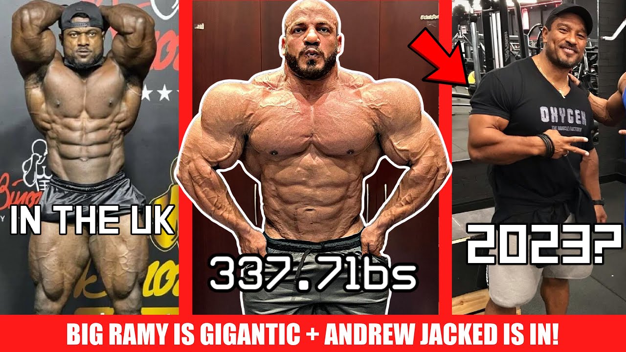 Big Ramy at almost 340lbs! + Andrew Jacked IS IN Arnold UK + Roelly ...