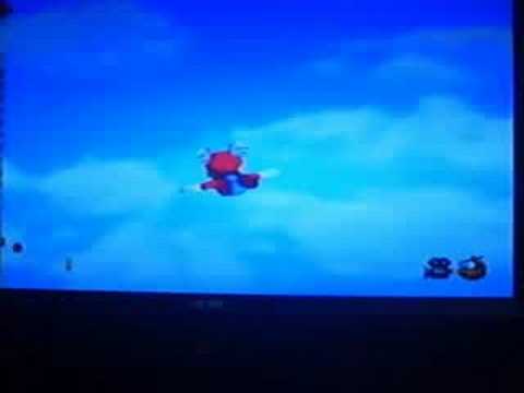 Super Mario 64-Flying cap+Secret star - YouTube