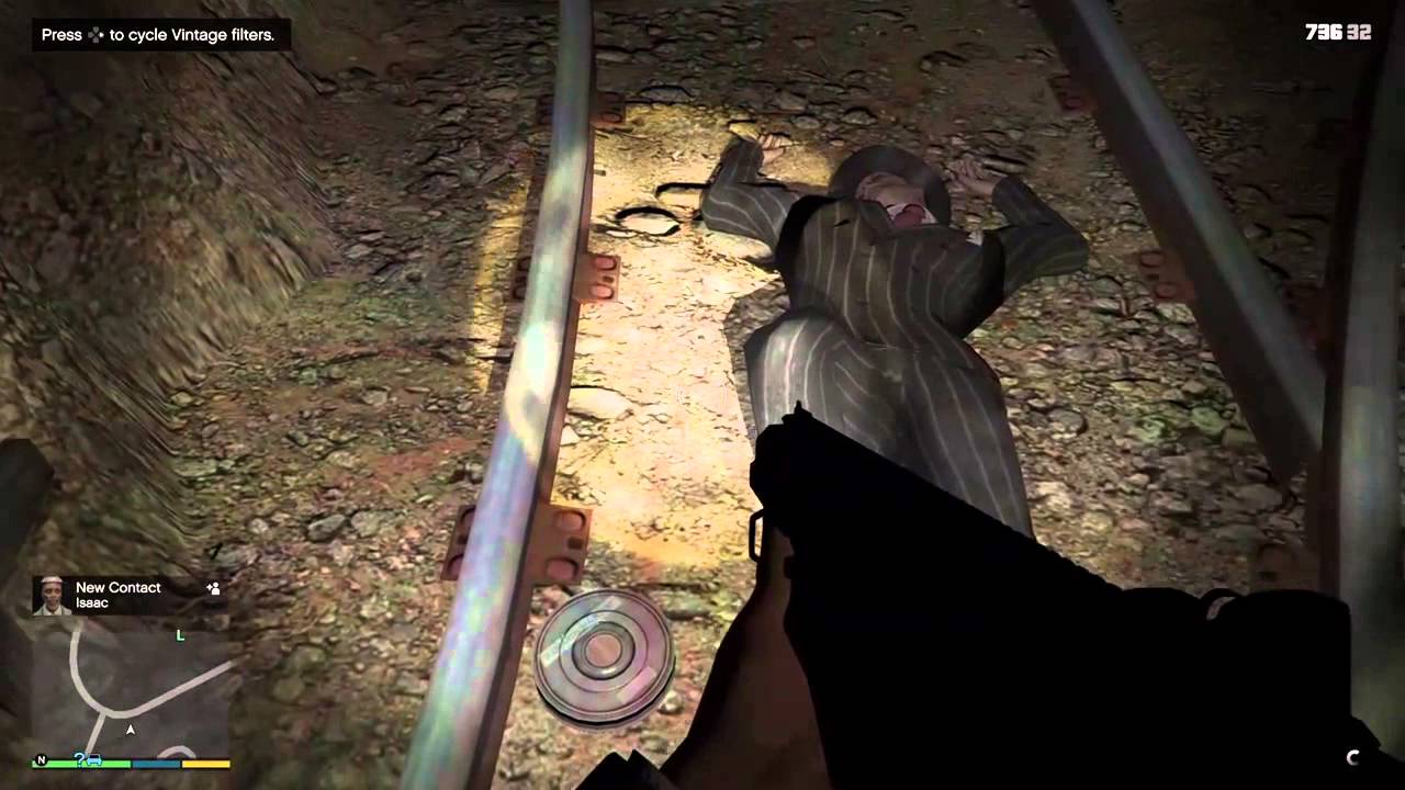 PS4 GTA V murder mystery finding Isaac - YouTube