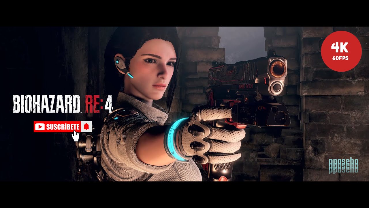 4K)Resident Evil 4 RE - Hailey TFD (Ada) - YouTube