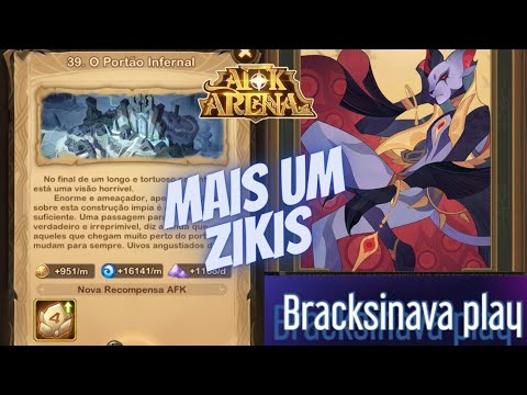Conclui o Capítulo 38 com o Thane - Afk Arena - YouTube