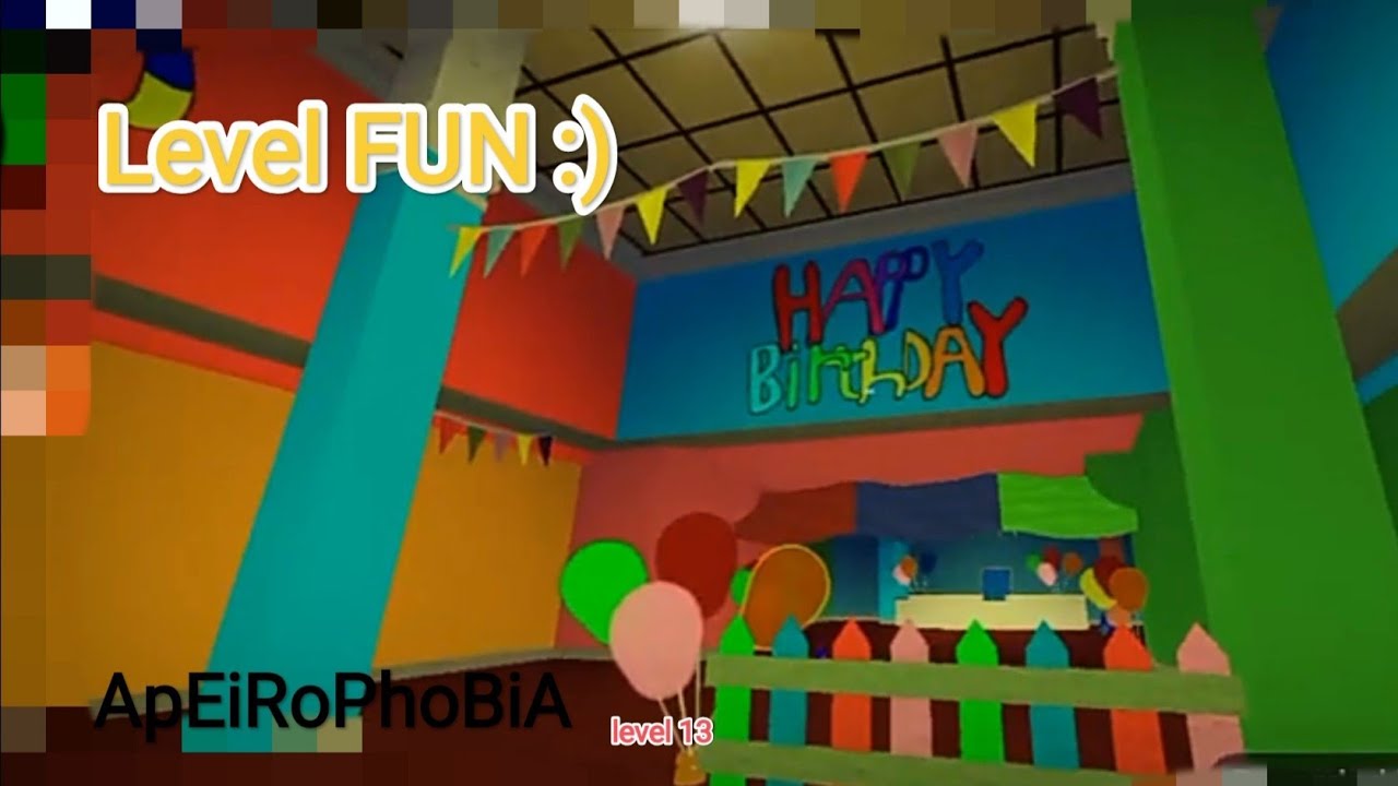 CONSEGUI ENTRAR NO LEVEL FUN DO APEIROPHOBIA! - YouTube