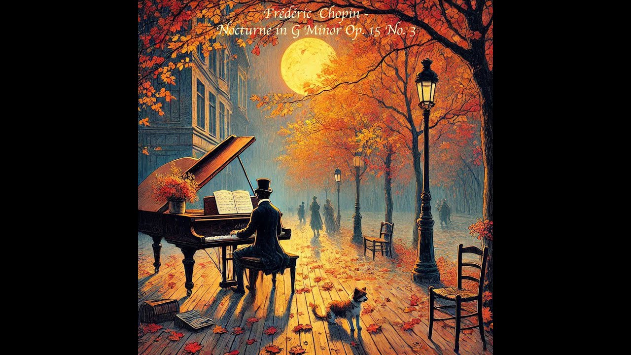 Frédéric Chopin - Nocturne in G Minor, Op. 15, No. 3 - Classical Piano ...