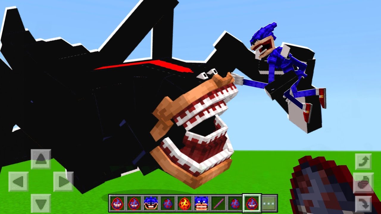 Shin Sonic vs Shin Shadow in Minecraft - YouTube