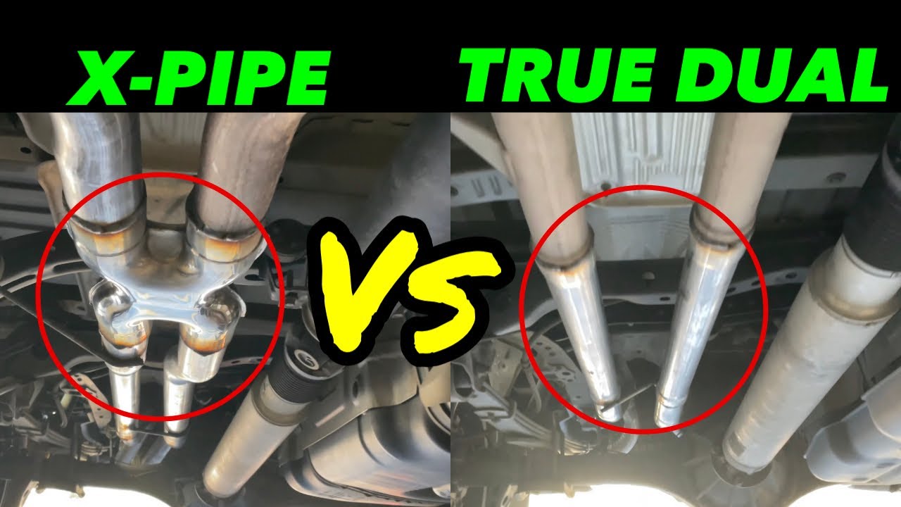 X Pipe Vs True Duals Which Is Best YouTube