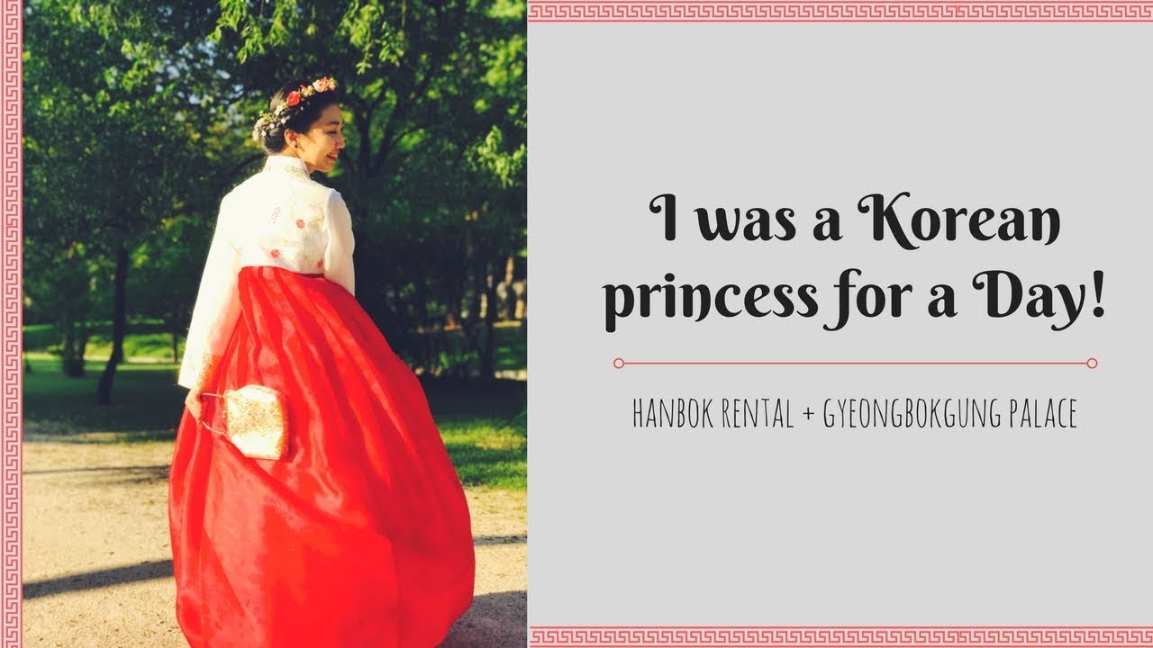 I Tried on the Korean Hanbok + Gyeongbokgung Palace | Kandy Goes to ...