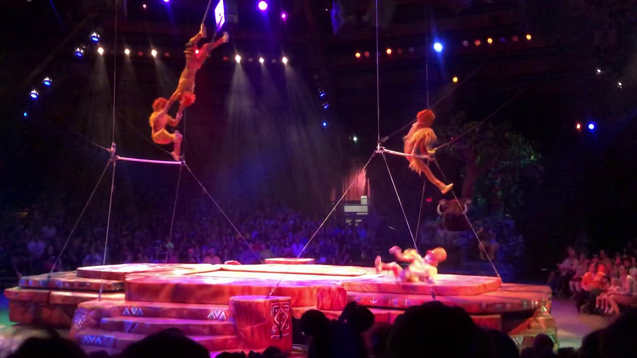 Disney’s Festival of the Lion King’s Tumble Monkeys - YouTube