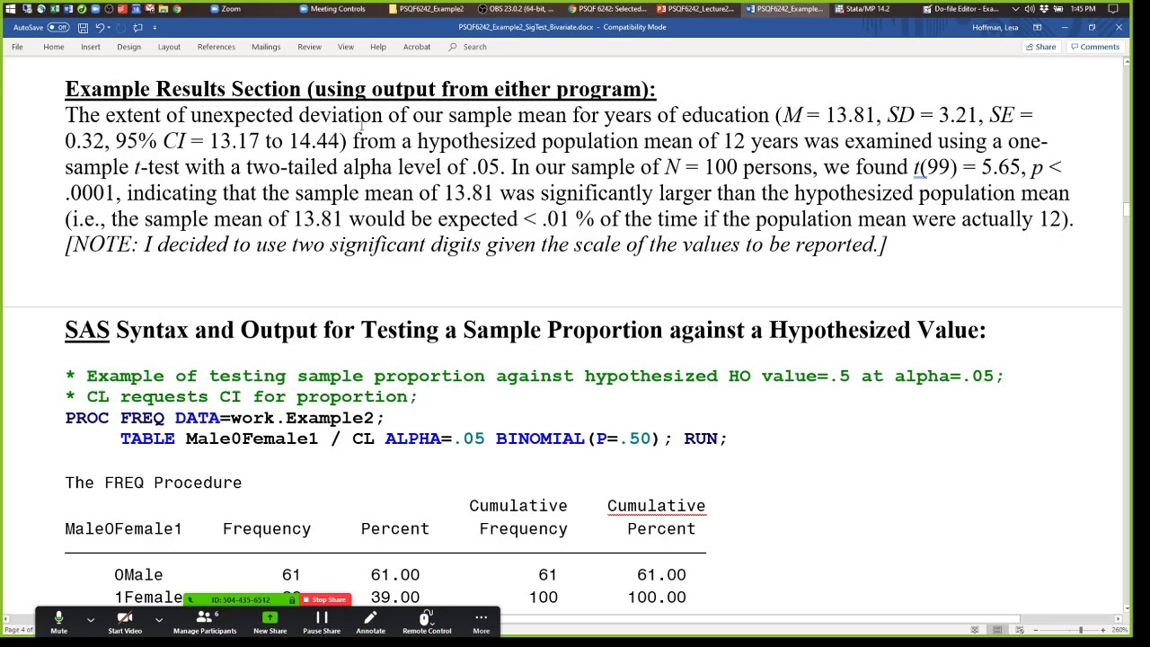 PSQF6242_Lecture2_Example2_Part2 - YouTube