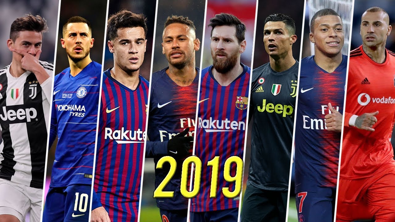 Best Football Skills Mix 2019 Hazard Dybala Messi Neymar Ronaldo & More ...
